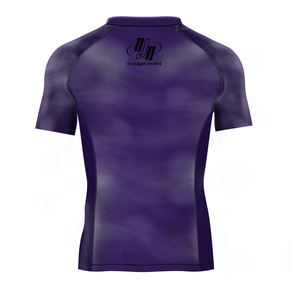 Purple Rash Guard | No Judges Needed