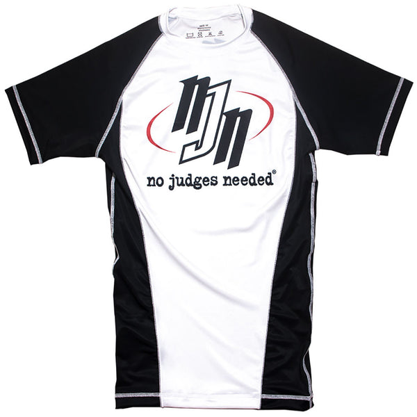 Jiu Jitsu Ranked Rash Guard Short Sleeve | No Judges Needed