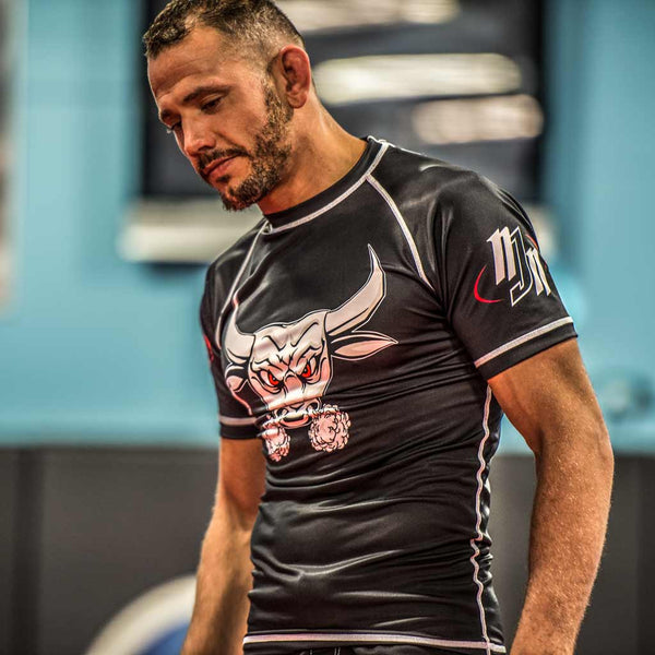 The Bull BJJ Rash Guard | No Judges Needed