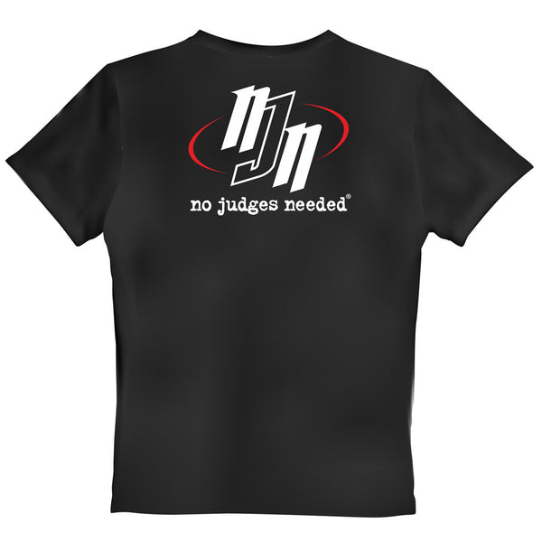 NJN Bull Black T-Shirt | No Judges Needed